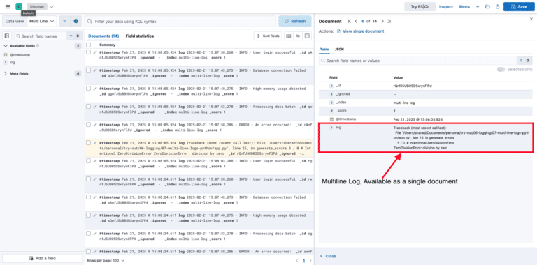 multi-line built-in parsers Fluent Bit